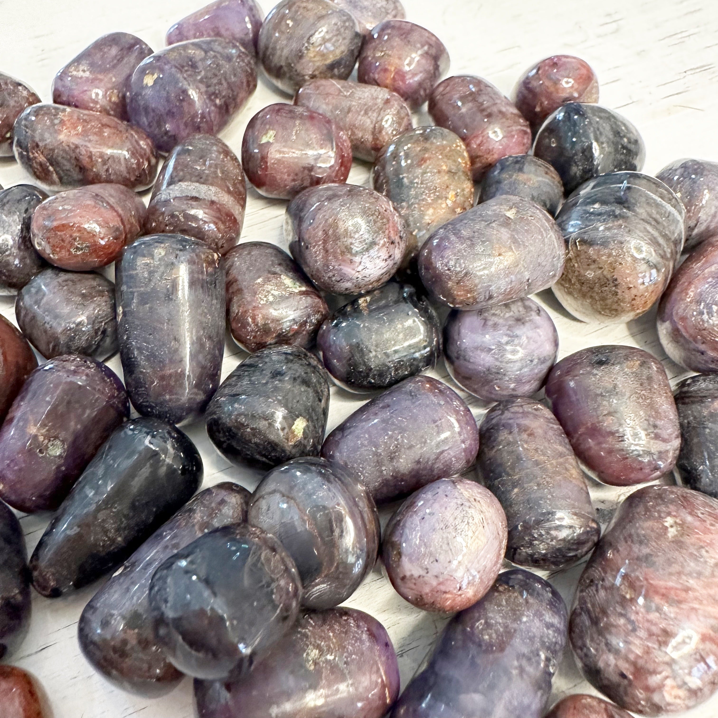 Ruby Crystal Tumbles 1 lb. – Luscious Earth Creation